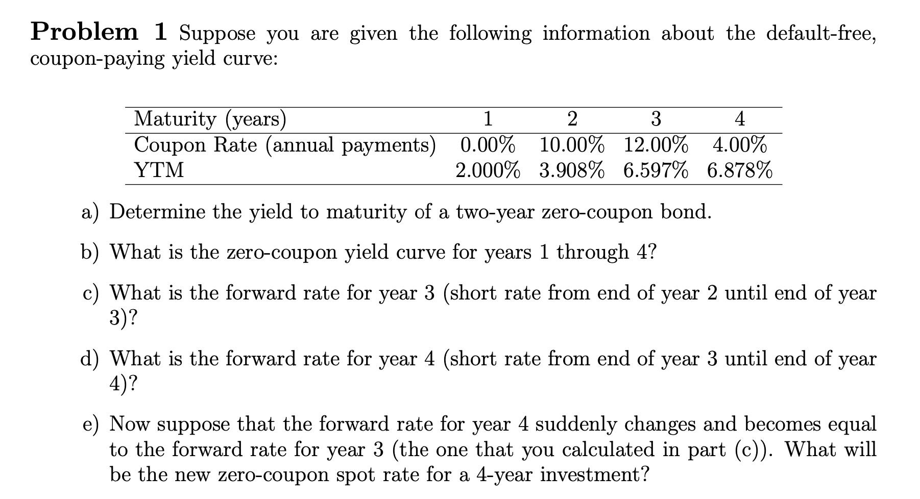 Solved Problem 1 Suppose you are given the following | Chegg.com Solved Problem 1 Suppose you are given the following | Chegg.com