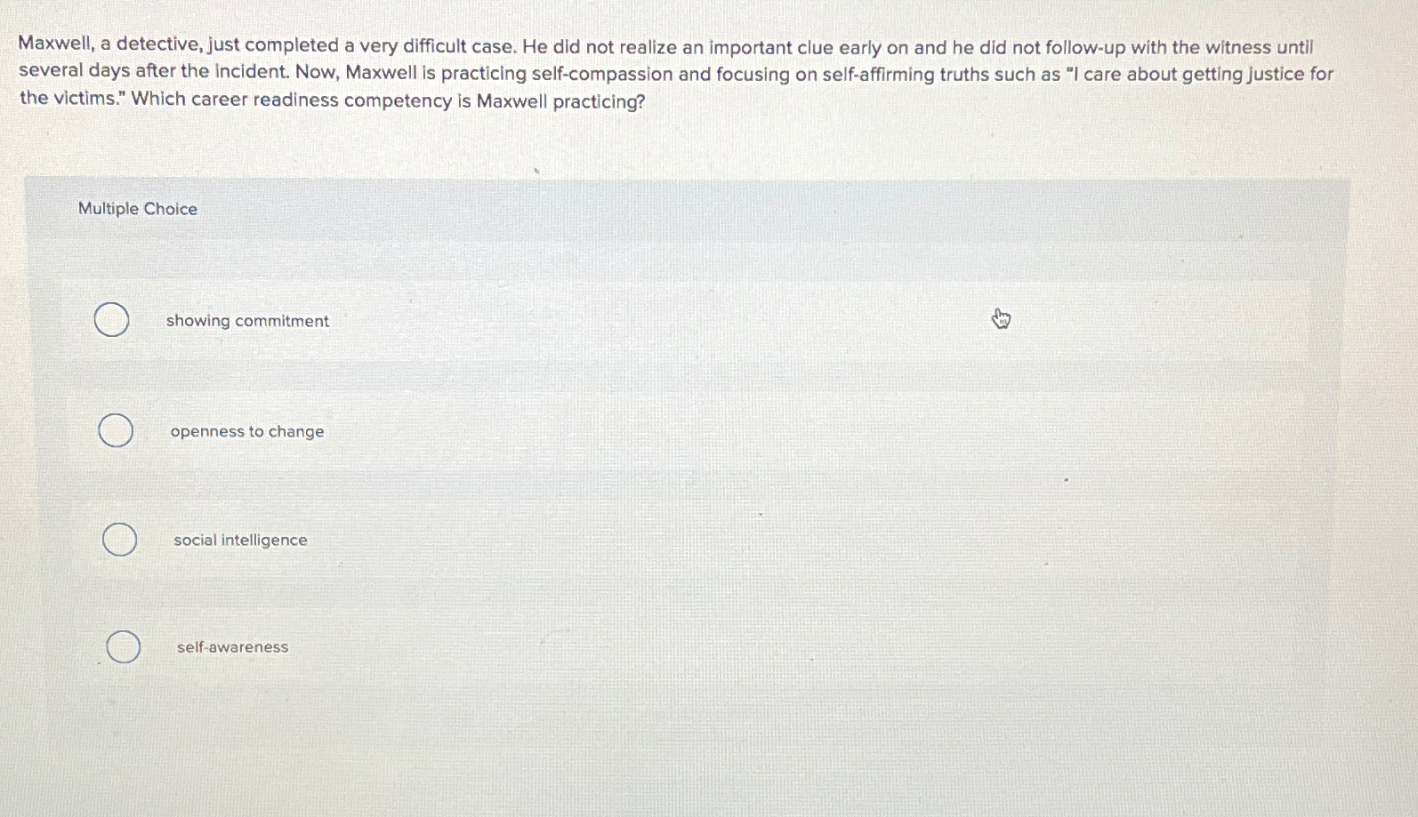 Solved Maxwell, a detective, just completed a very difficult | Chegg.com