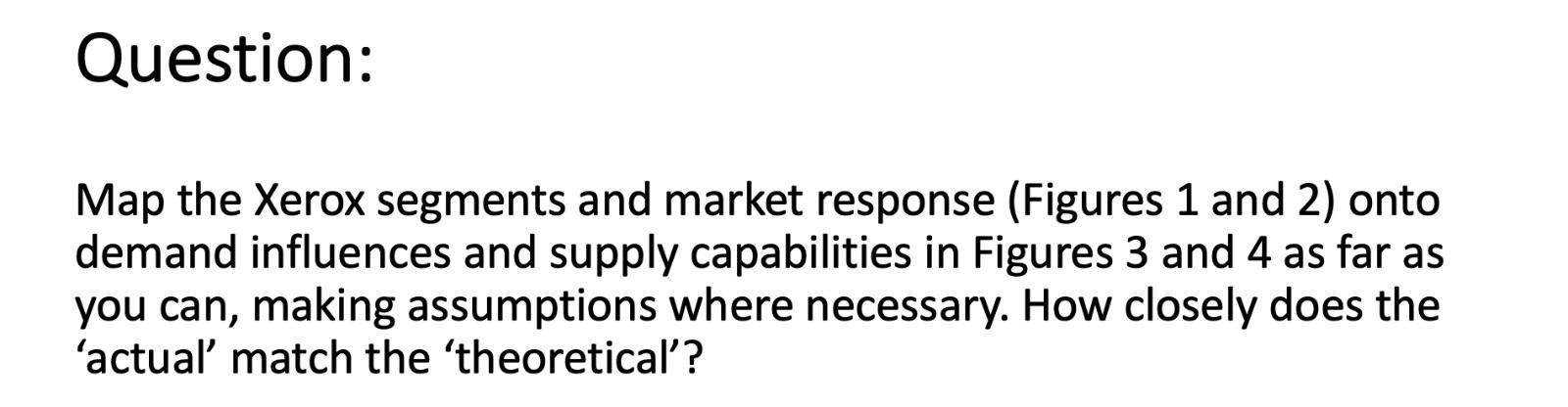 Solved Case study. Segmenting the supply chain at Xerox By | Chegg.com