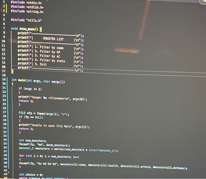Solved Write a program that sorts monsters based on each of | Chegg.com