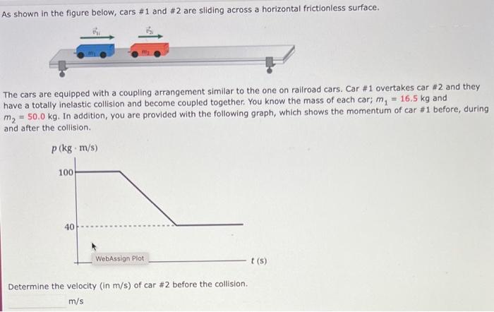 Solved As shown in the figure below, cars #1 and #2 are | Chegg.com
