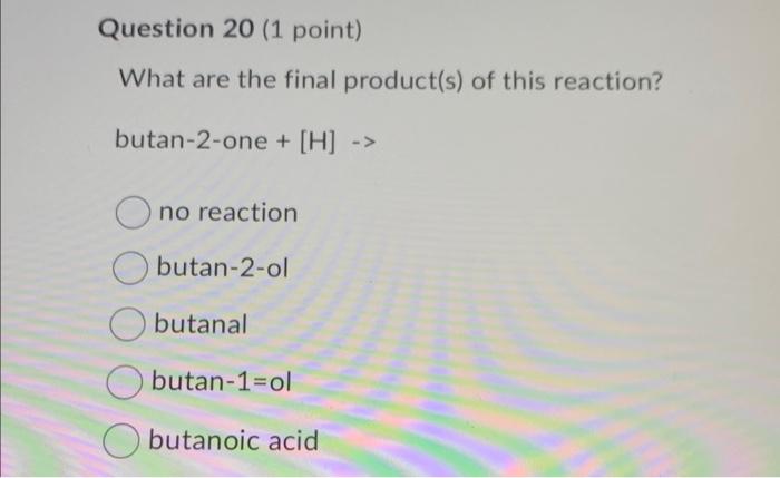 Solved The correct organic name for this substance is: | Chegg.com