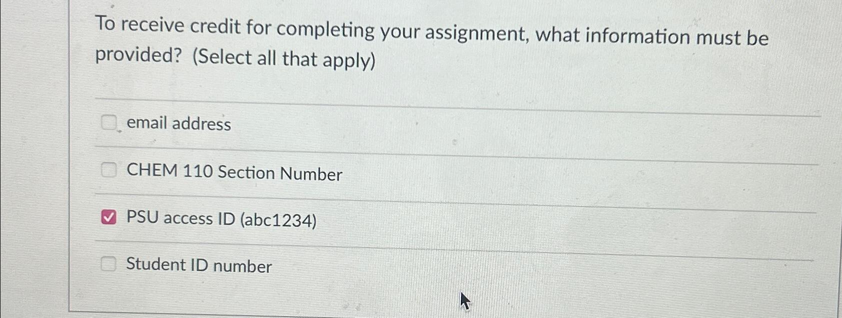 Solved To receive credit for completing your assignment, | Chegg.com