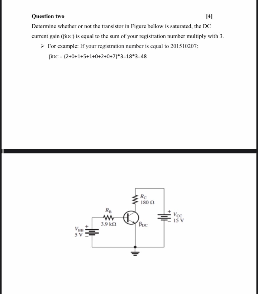 Solved Question two[4]Determine whether or not the | Chegg.com