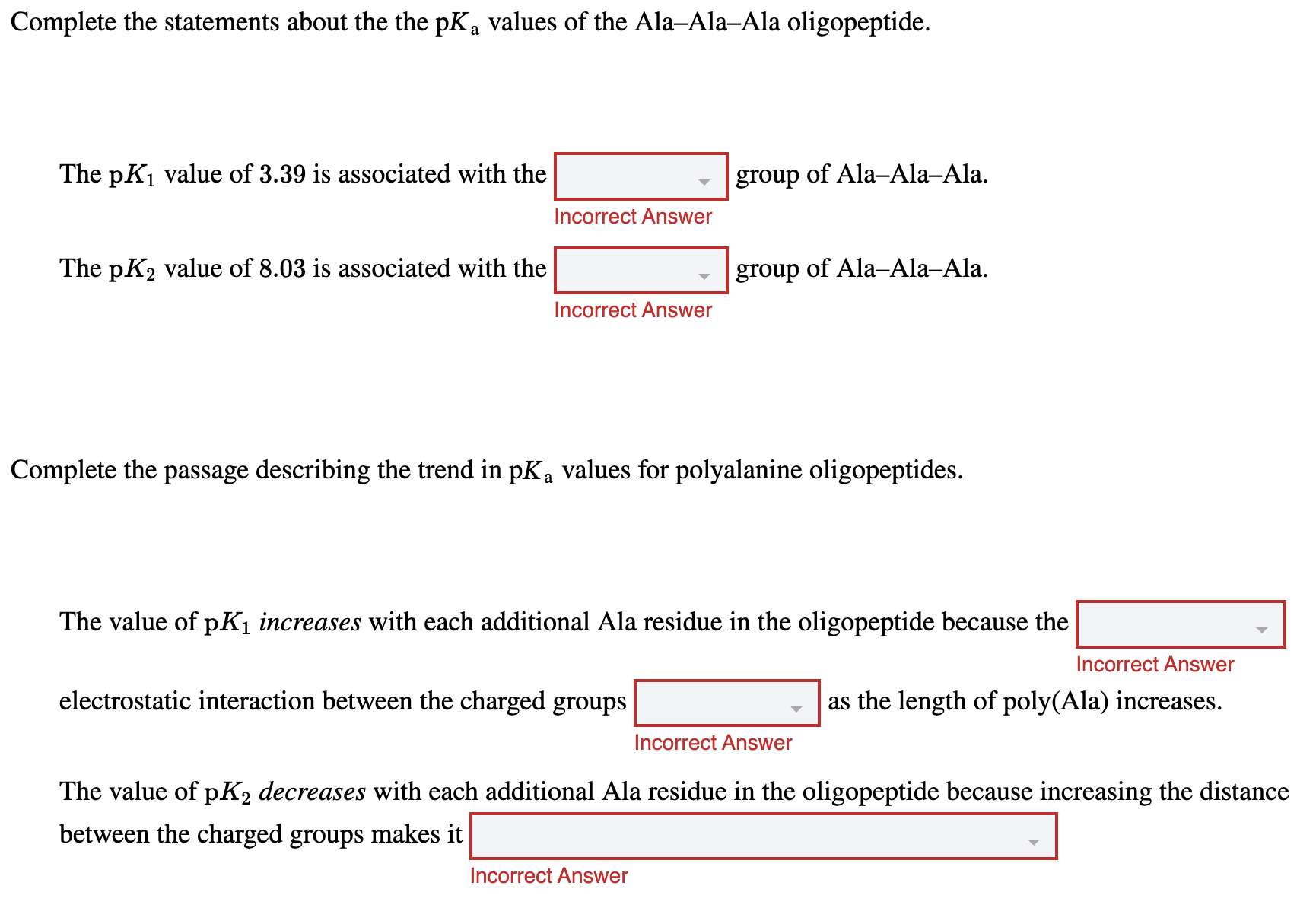 Solved Complete the statements about the the \( \mathrm{p} | Chegg.com