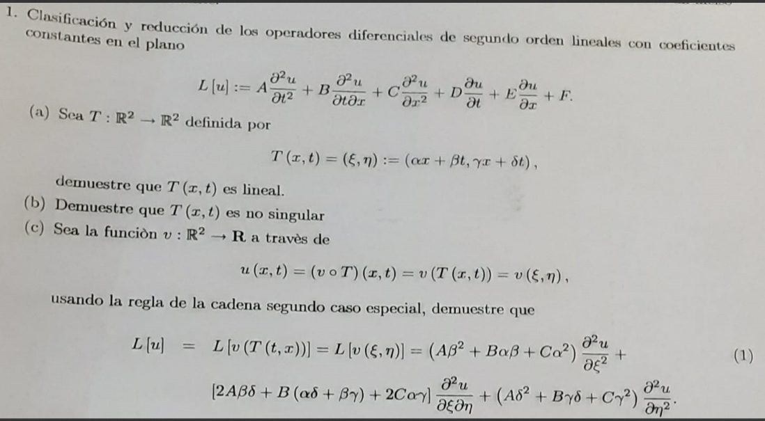 Solved Partial Differential Equationsclassification And