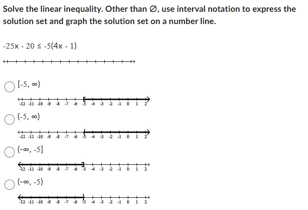 Solved express the solution set and graph the solution set | Chegg.com
