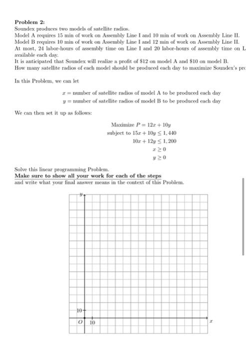 Solved Problem 2: Soundex produces two models of satellite | Chegg.com