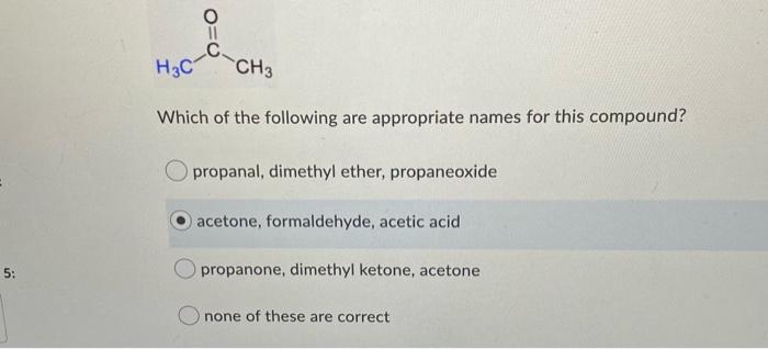 Solved CH3CH2CH2CH2OCH3 What is the name of this compound? O | Chegg.com