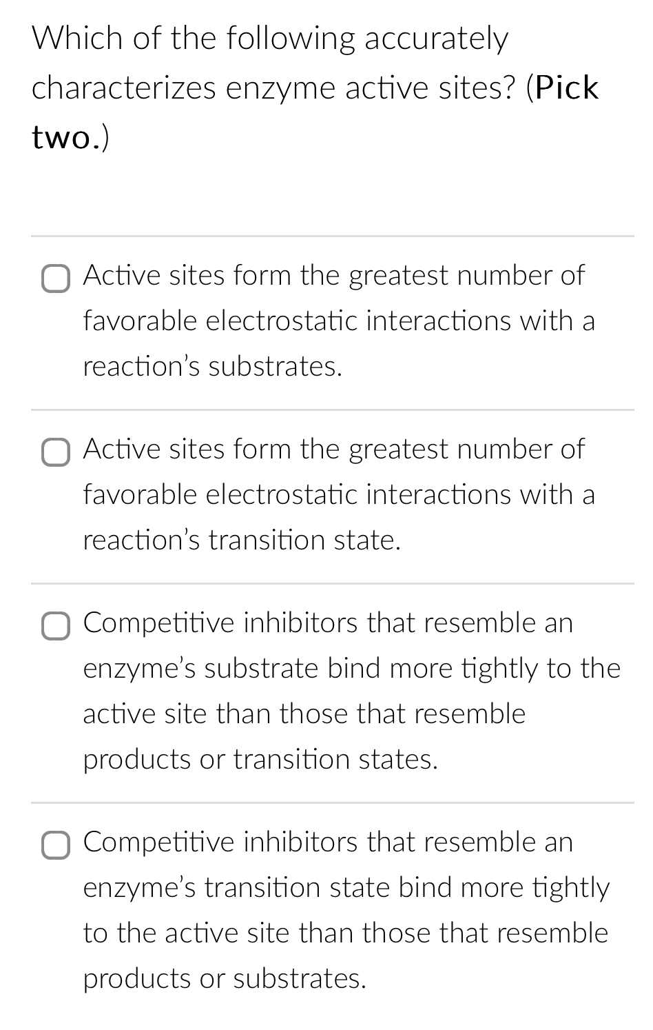 Solved Which of the following accurately characterizes | Chegg.com