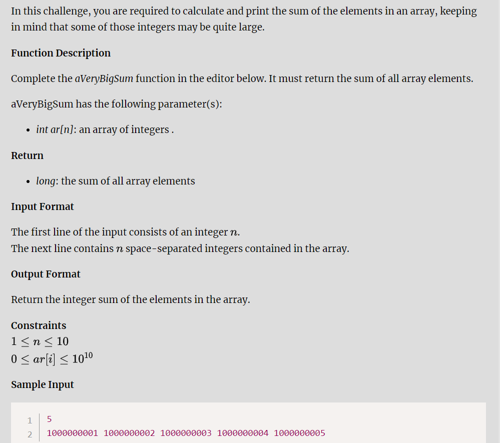 Solved In this challenge, you are required to calculate and | Chegg.com