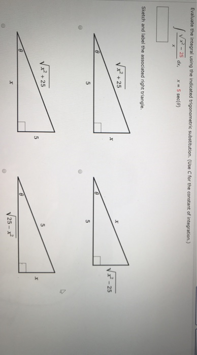 Solved Evaluate the integral using the indicated | Chegg.com
