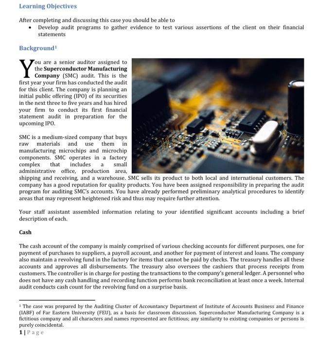 Solved 1. Identify 3 – 5 internal considerations on each of | Chegg.com