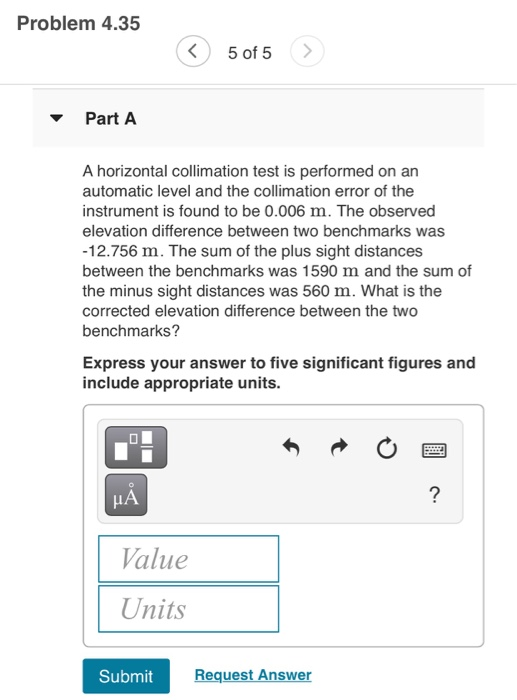 Solved Problem 4.35 Part A A horizontal | Chegg.com