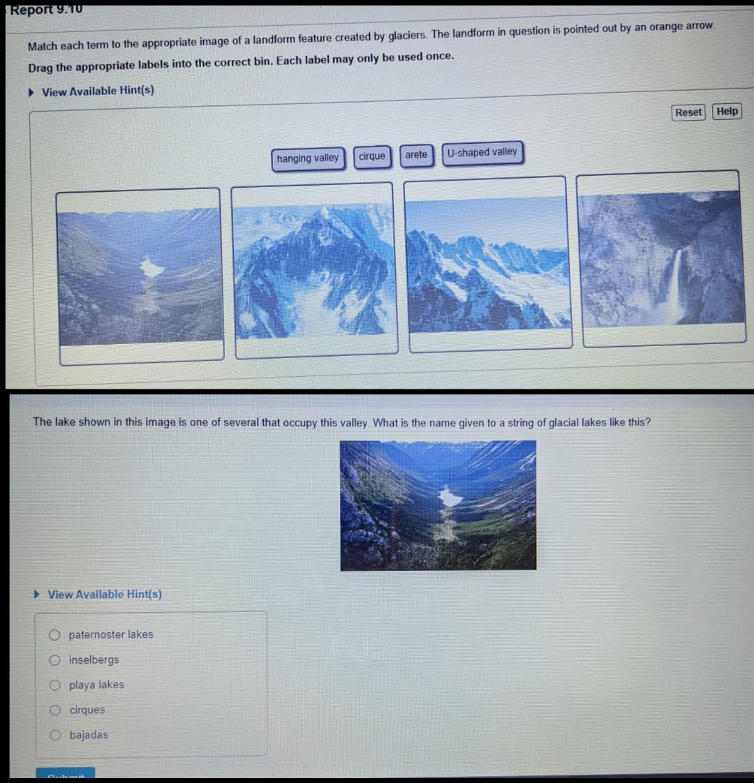 Solved Report 9.10 Match each term to the appropriate image | Chegg.com