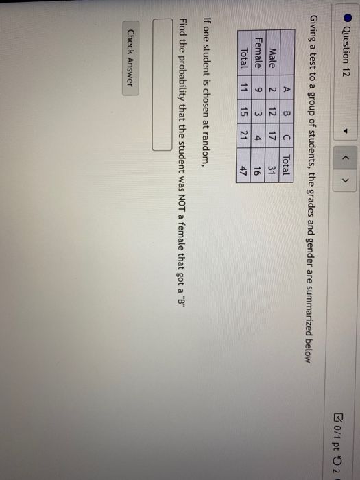 Solved Question 12 > B0/1 pt 52 Giving a test to a group of | Chegg.com Solved Question 12 > B0/1 pt 52 Giving a test to a group of | Chegg.com
