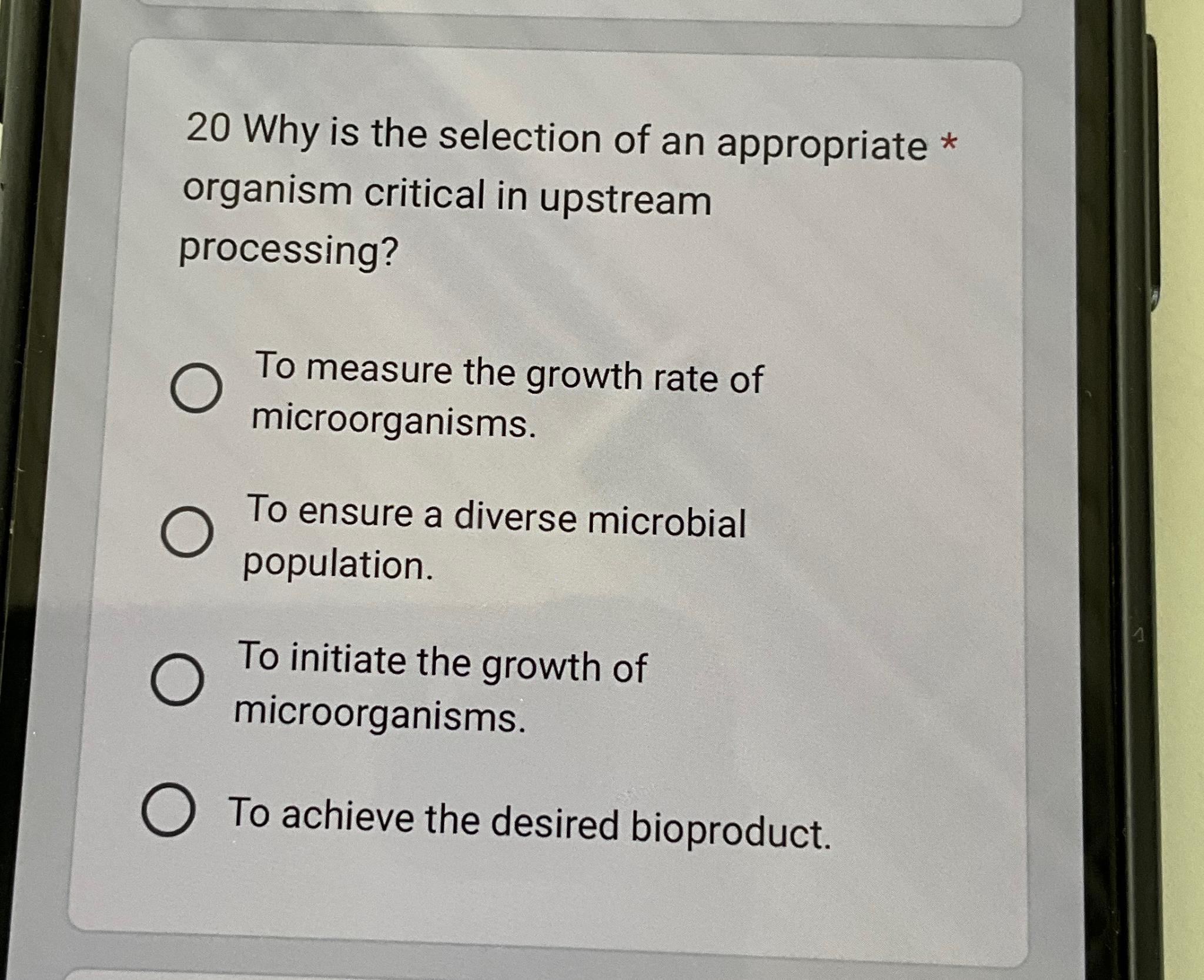 Solved 20 ﻿Why is the selection of an appropriate * | Chegg.com