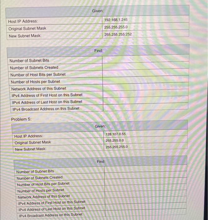 Solved \begin{tabular}{|l|l|} \hline & Given: \\ \hline Host | Chegg.com