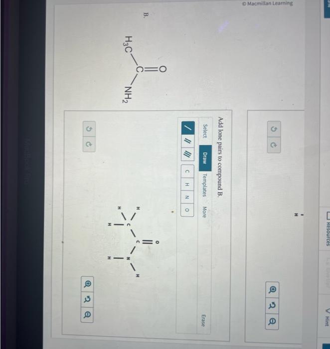 Solved The structures shown are missing lone pairs. Complete | Chegg.com