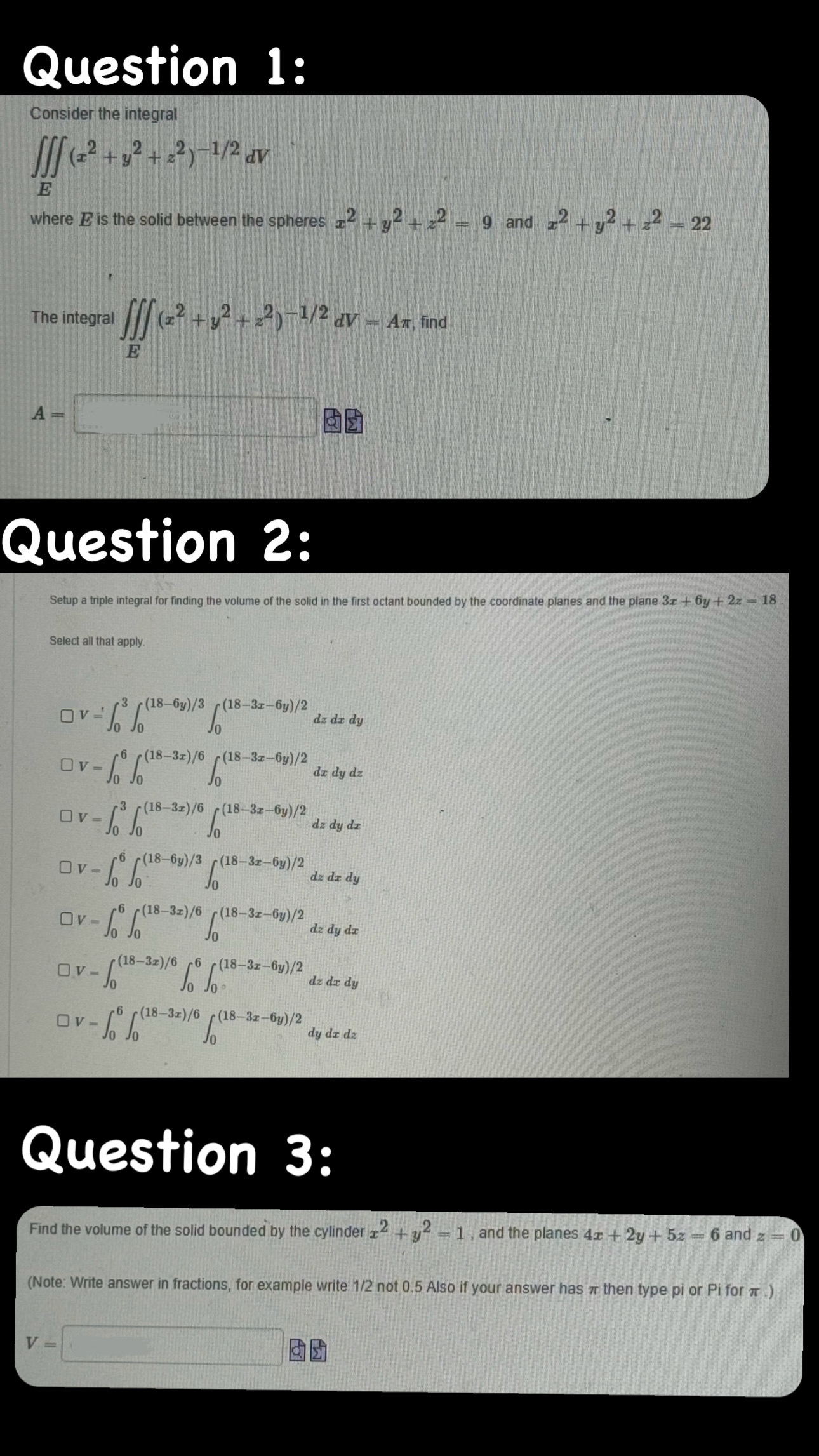 Solved Question 1:Consider the | Chegg.com