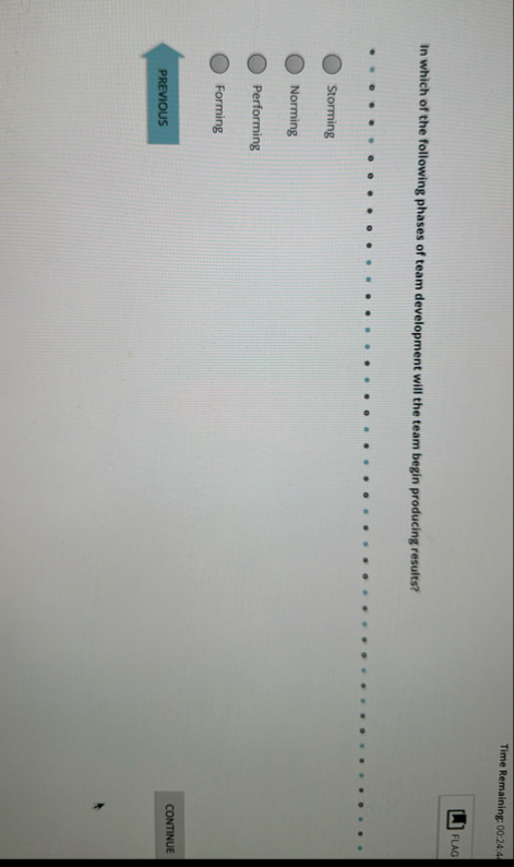 Solved Time Remaining: 00:24:4FLAGIn which of the following | Chegg.com