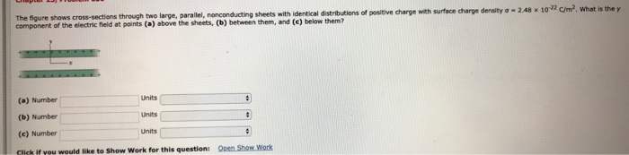 Solved The figure shows cross-sections through two large, | Chegg.com