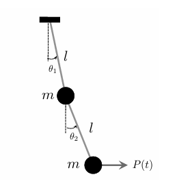 Solved Derive the Equation of motion using lagrange equation | Chegg.com