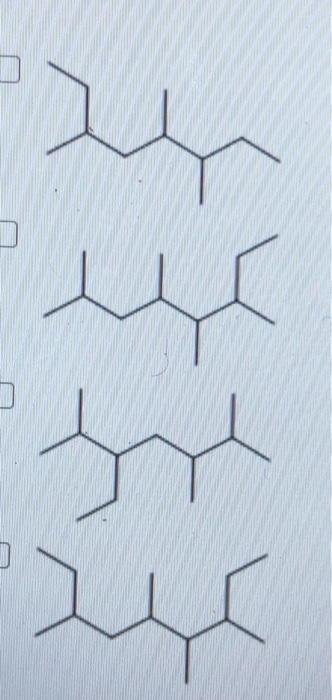Solved You are to draw the three remaining structures from | Chegg.com
