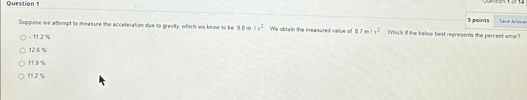 Solved Question 1Suppose we attempt to measure the | Chegg.com