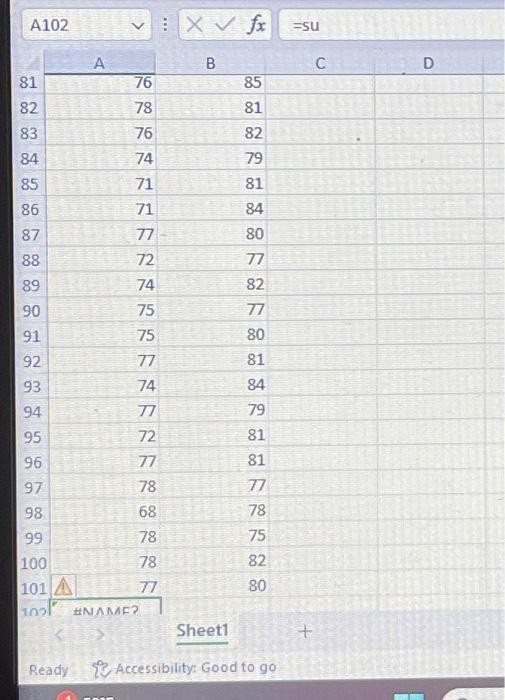 Solved Ready If Accessibility: Good to goThe file | Chegg.com