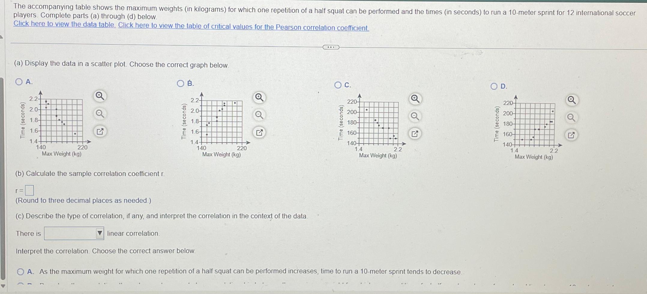 players. Complete parts (a) ﻿through (d) ﻿below.Click | Chegg.com