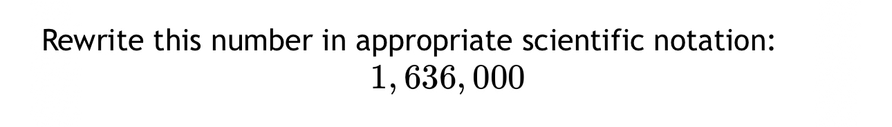 Solved Rewrite this number in appropriate scientific | Chegg.com