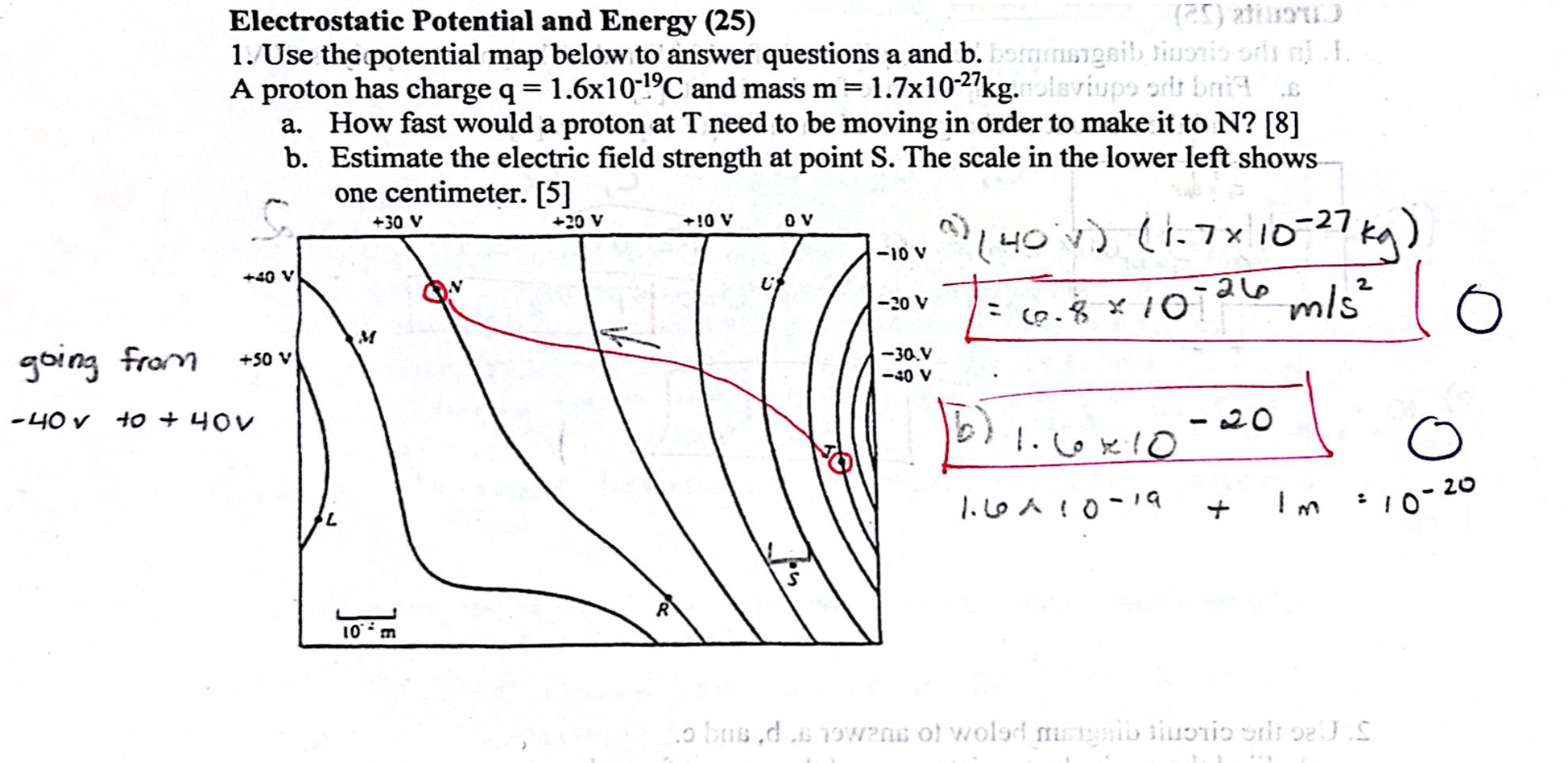 Solved Electrostatic Potential and Energy (25)Use the | Chegg.com
