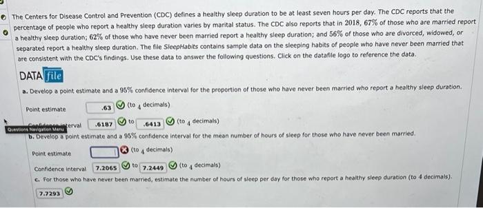 Solved The Centers For Disease Control And Prevention Cdc