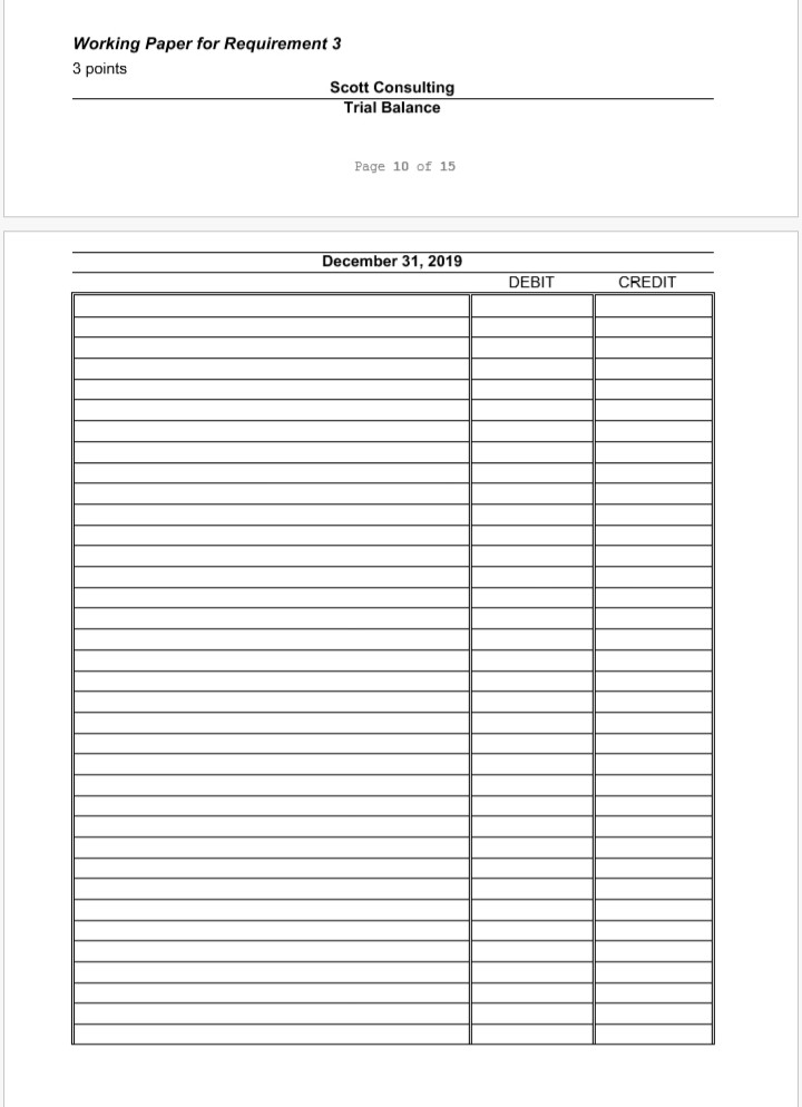 Solved PRINCIPLES OF ACCOUNTING I ACCT 1010 ACCOUNTING CYCLE | Chegg.com