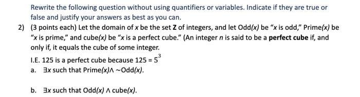 Solved Rewrite the following question without using | Chegg.com