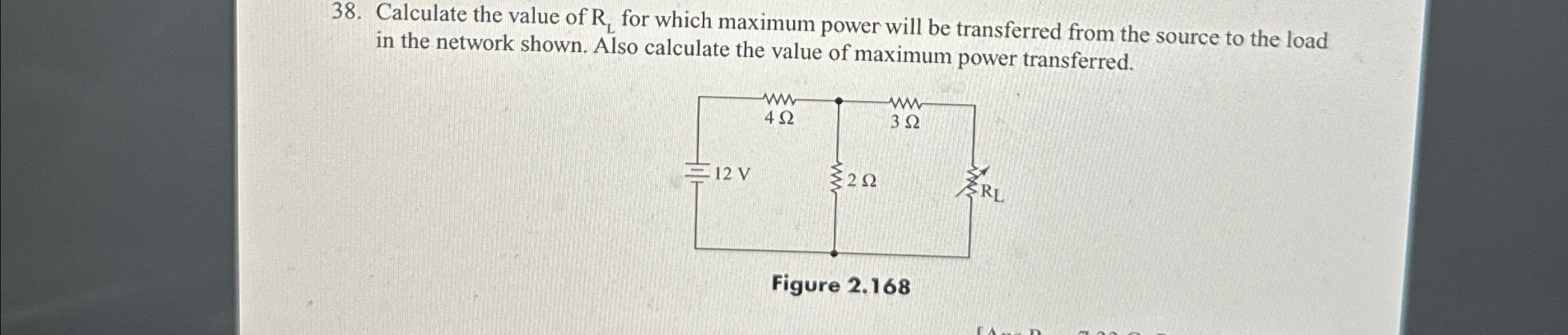 Calculate the value of RL ﻿for which maximum power | Chegg.com