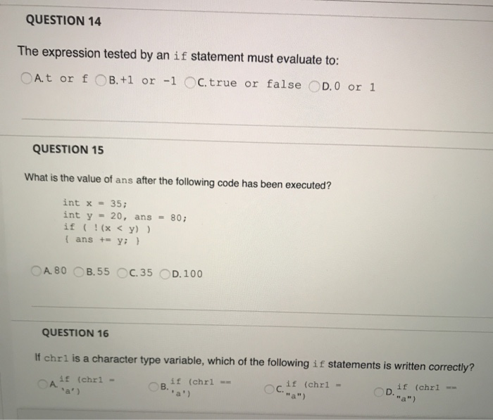 Solved QUESTION 2 What will be displayed after the following | Chegg.com