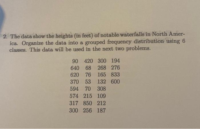 (c) Construct an ogive for the data in | Chegg.com