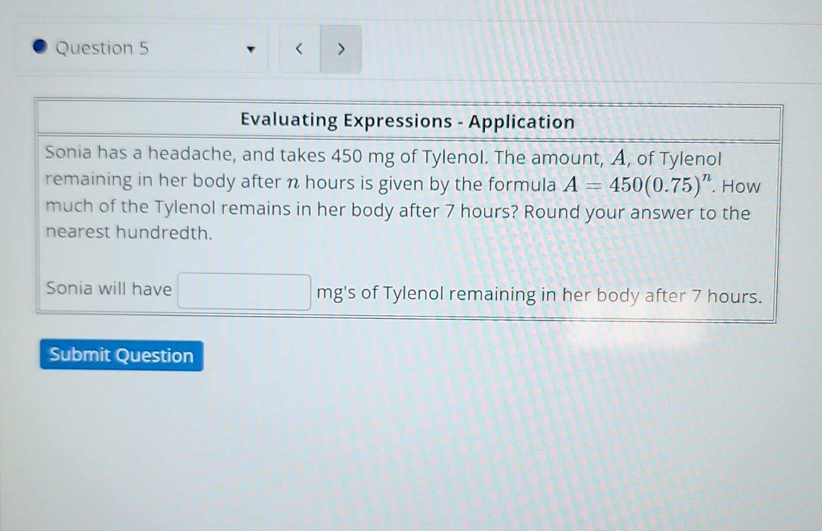 Solved Evaluating Expressions - Application Sonia has a | Chegg.com