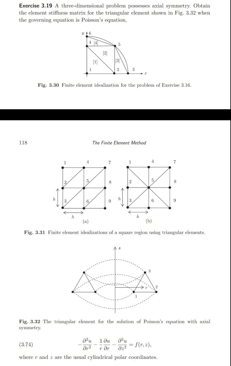 Solved Exercise 3.19 A three-dimensional problem possesses | Chegg.com