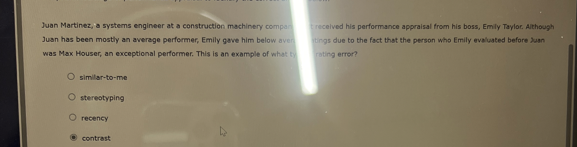 Solved Juan Martinez, a systems engineer at a construction | Chegg.com