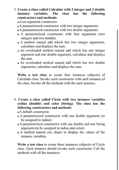 Solved 1. Create a class named Bicycle. Include the instance | Chegg.com