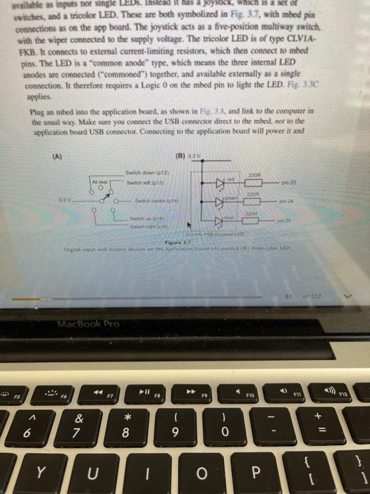 10. a): Look at the mbed circuit diagram, Reference | Chegg.com