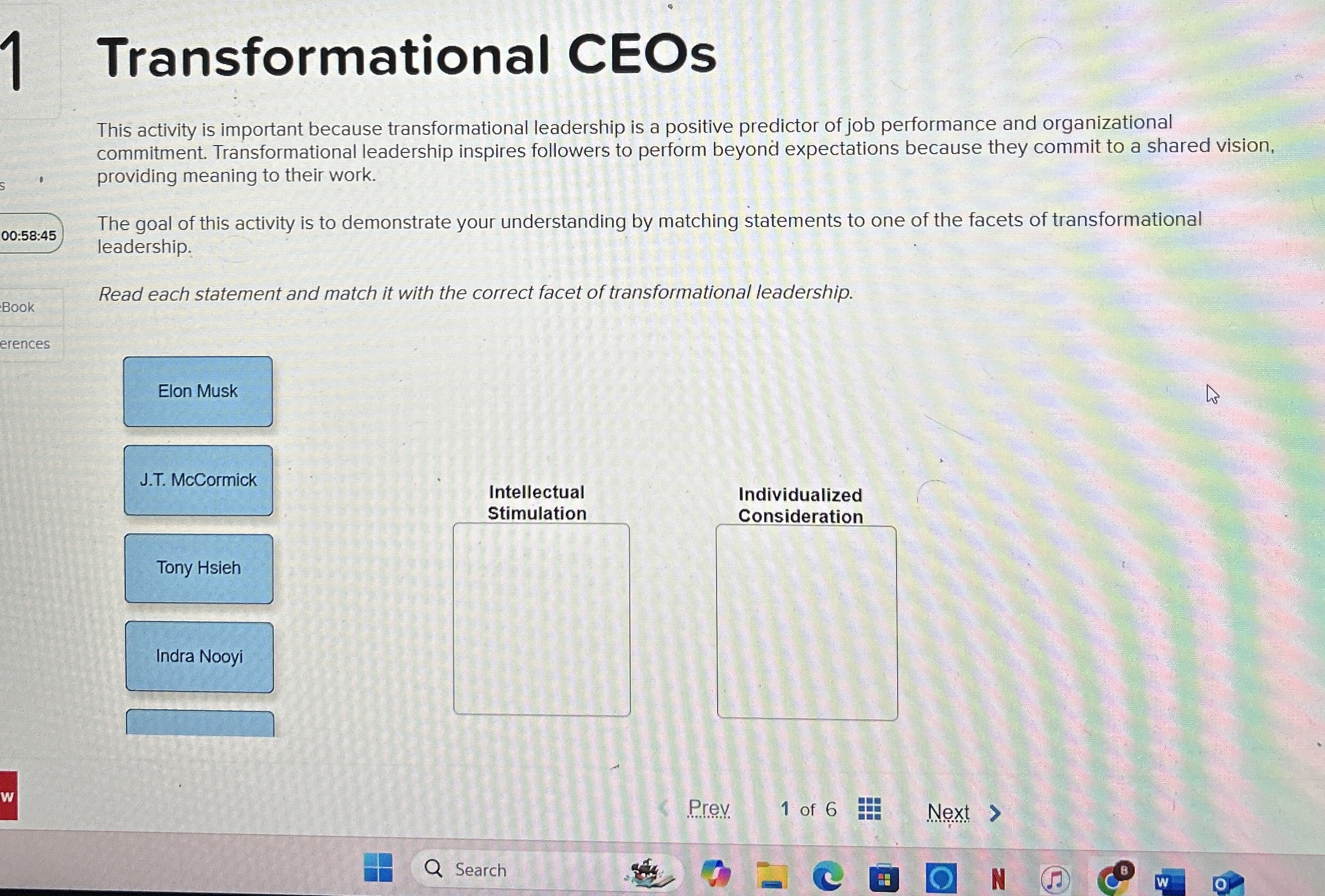 High Quality SOLUTION 1Transformational CEOsThis activity is important | Chegg.com