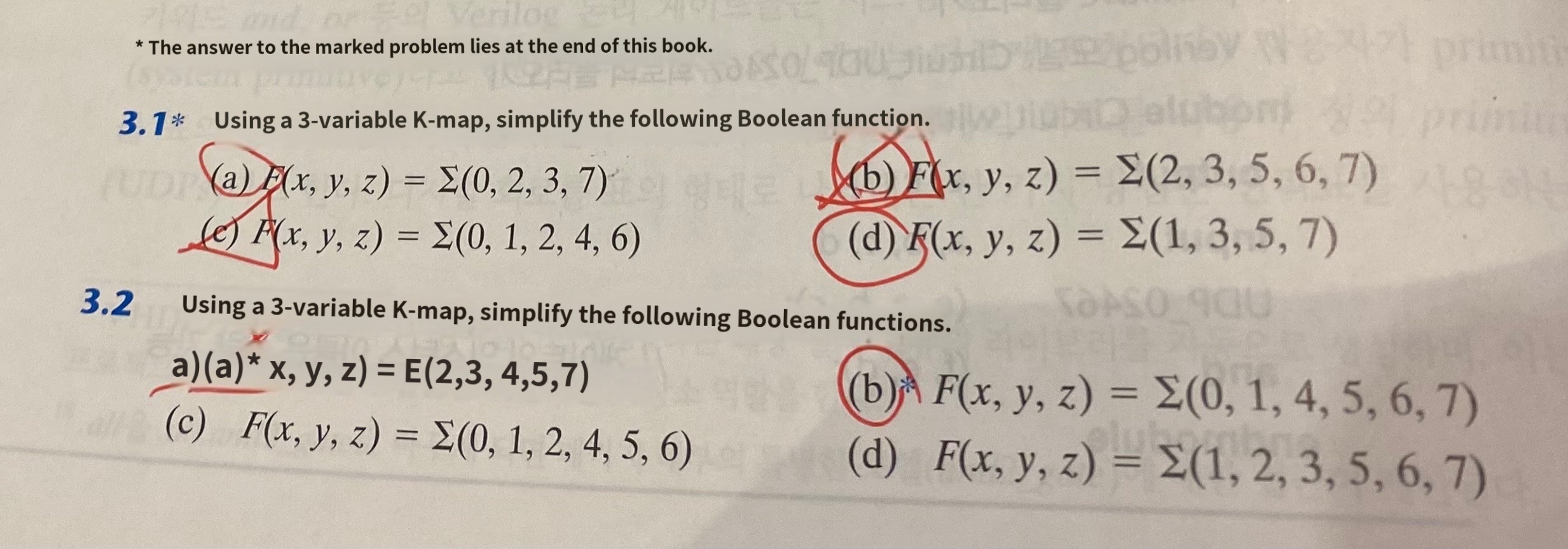 Solved Using a 3 -variable K-map, simplify the following | Chegg.com
