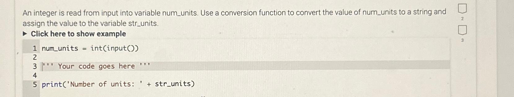 Solved An integer is read from input into variable | Chegg.com