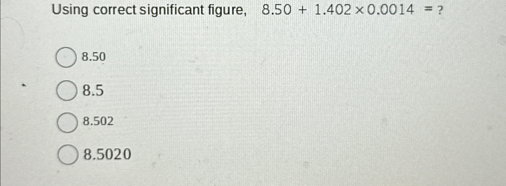 Solved Using correct significant figure, | Chegg.com