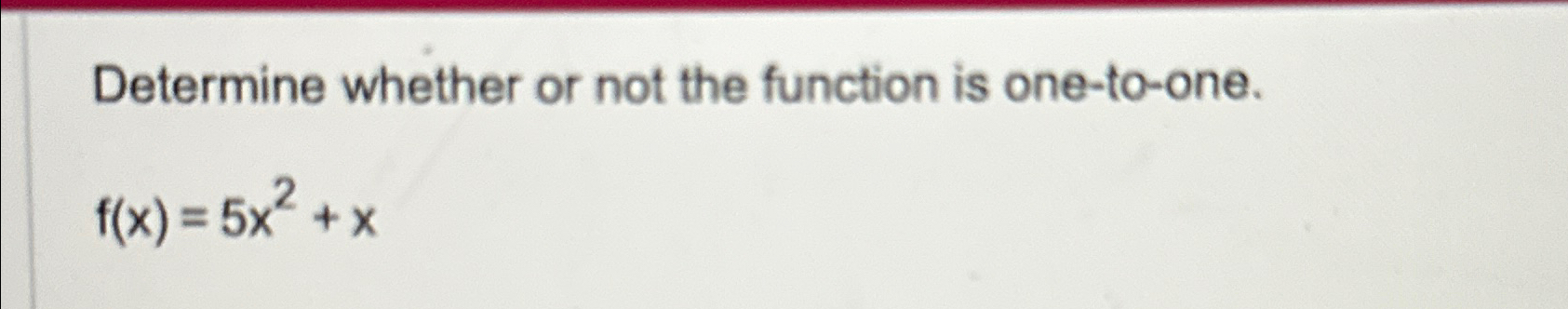 Solved Determine whether or not the function is | Chegg.com