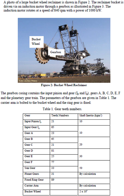 A photo of a large bucket wheel reclaimer is shown in | Chegg.com